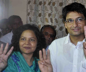 Deepender Singh Hooda Meets Sharda Rathore. - Amar Ujala Hindi News ...