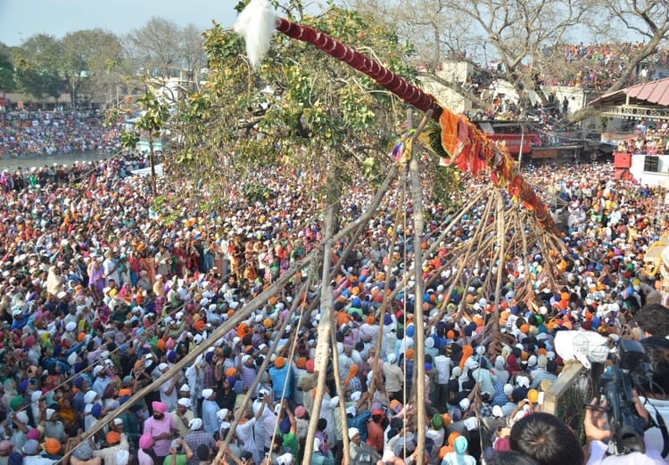 Jhanda Ji Mela 2023 Sangat Started Reaching Darbar Sahib From Every ...