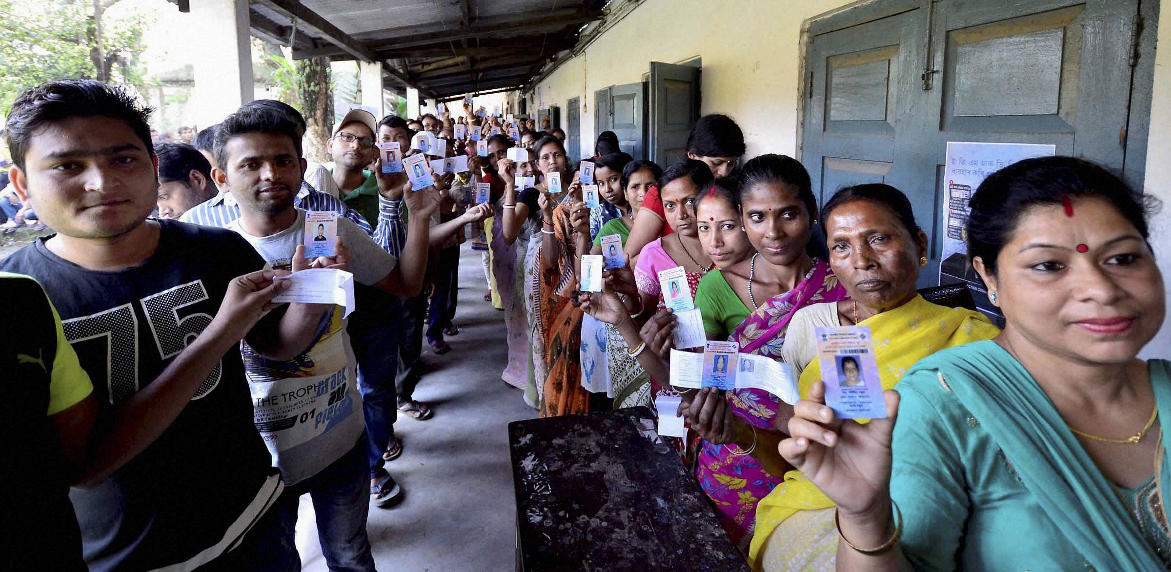 असम व बंगाल में दूसरे चरण में 75 फीसदी से अधिक मतदान - Second Phase ...