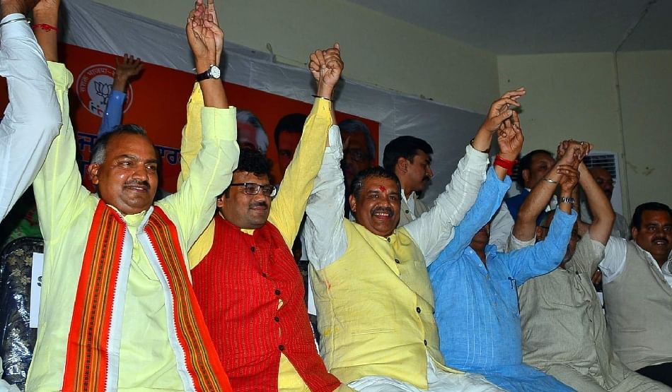 Power Performance Of New Bjp State President Vijay Sampla In Chandigarh ...