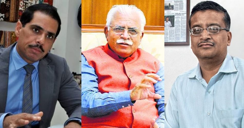 विधायक बोले, वाड्रा के खिलाफ खट्टर-खेमका में साठगांठ - Robert Vadera ...