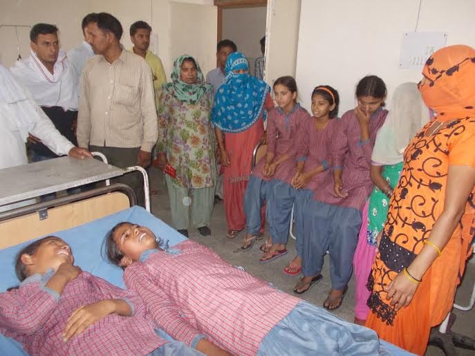 Girl Students Fainted Due To Ups And Down In School By Teacher - Amar ...