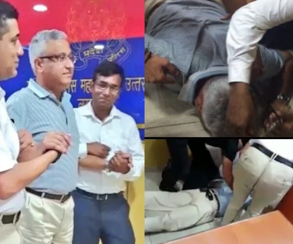तस्वीरें:यूपी के डीजीपी ने खुद पर ही चलवाई 'टेज़र गन' और फिर... - Dgp ...