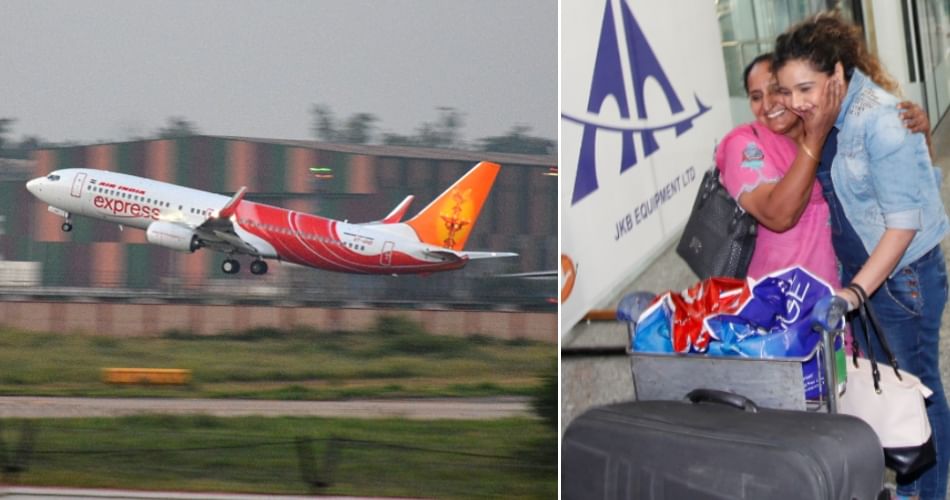 इंटरनेशनल एयरपोर्ट से पहली अंतरराष्ट्रीय फ्लाइट के पहले मुसाफिर, देखिए ...