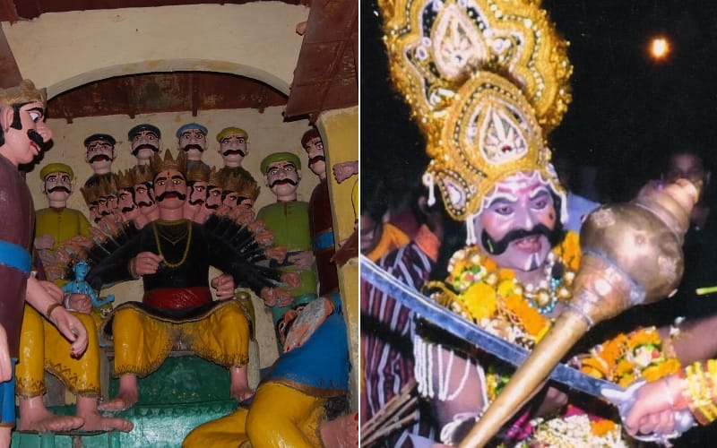 लखनऊ में है रावण का मंदिर, जिसके पुजारी हैं खुद ‘लंकेश’ - Raavan Darbar ...