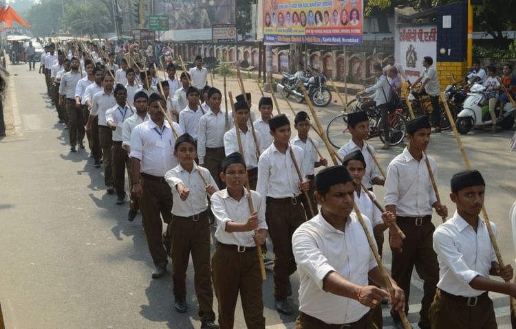 Path Sanchalan Program Was Organised By The Rashtriya Swayamsevak Sangh ...