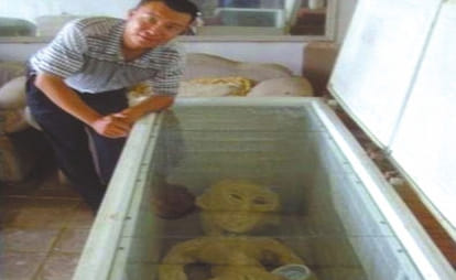 Chinese Man Reveals Pictures Of An 'alien' In His Freezer - Amar Ujala ...