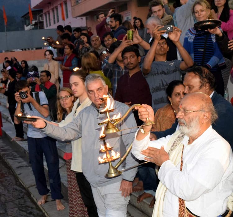 Kannad Actor Shivram In Rishikesh. - Amar Ujala Hindi News Live ...