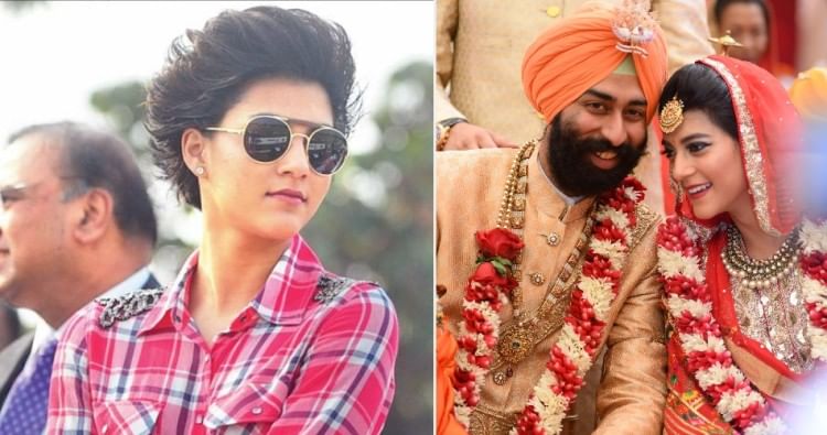 Congress Leader Captain Amrinder Singh Grand Son Nirvana Wife Mriganka ...