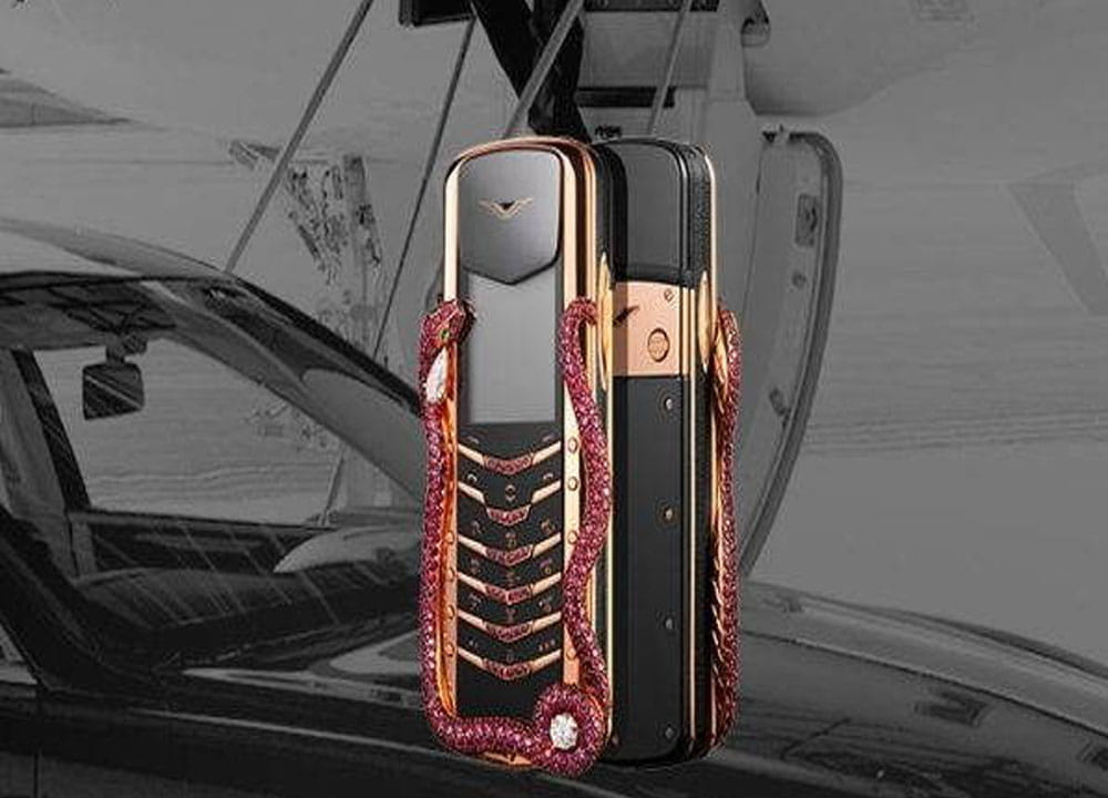 Worlds Most Expensive Feature Phone Vertu Signature Cobra Launched At ...