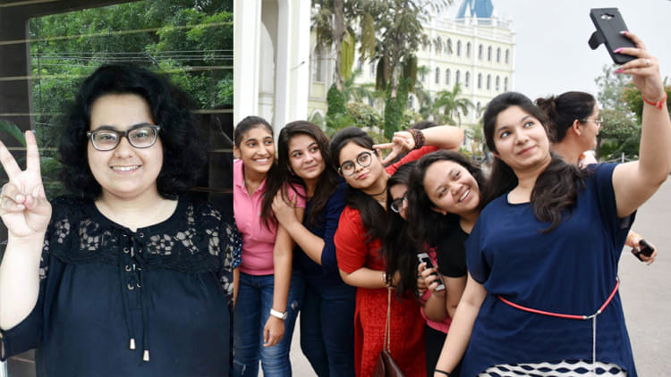 Dps Azad Nagar Student Ananya City Topper - Amar Ujala Hindi News Live ...