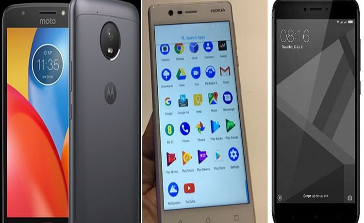 नोकिया 3 Vs रेडमी 4 Vs मोटो ई4 प्लस, किसे खरीदना होगा फायदे का सौदा ...