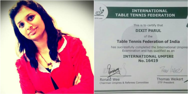 Varanasi Parul Dixit Become International Umpire Of Table Tennis - Amar Ujala Hindi News Live ...