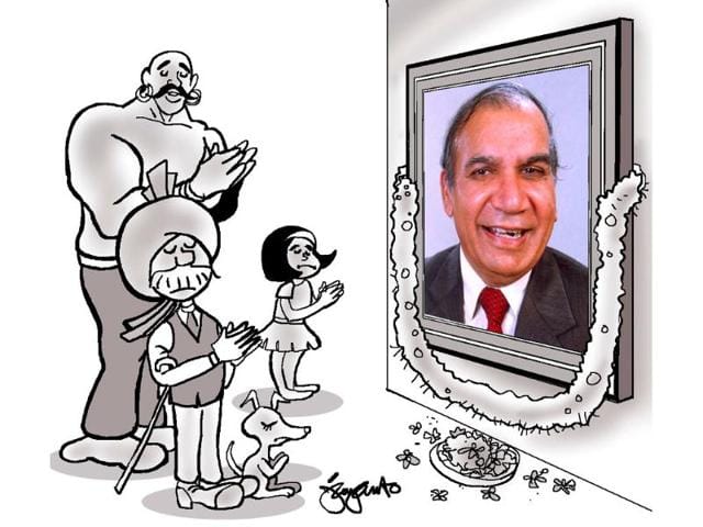 Cartoonist Pran, Men Behind Chacha Chaudhury First Death Anniversary ...