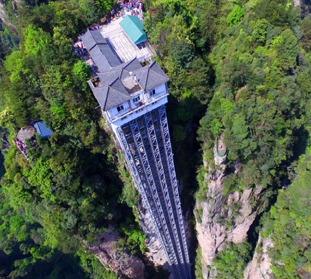Hundred Dragons Elevator Is The World’s Tallest Outdoor Lift In China ...