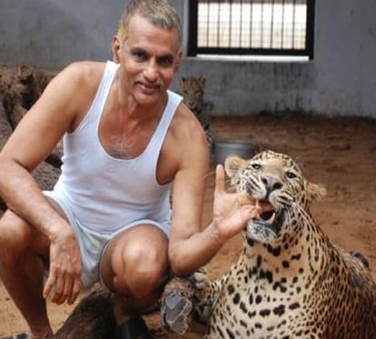 Prakash Amte Open Small Animal Sanctuary In Its House Where Children ...