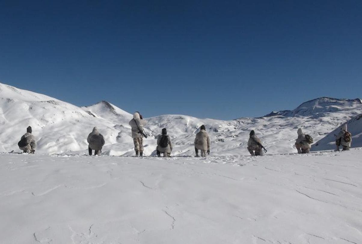 Itbp Himveer At 18000 Feet And Minus 30 Degree Celsius Temperature ...