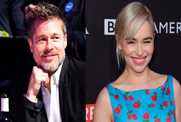To Watch Game Of Thrones With Emilia Clarke Brad Pitt Bid $120000 ...