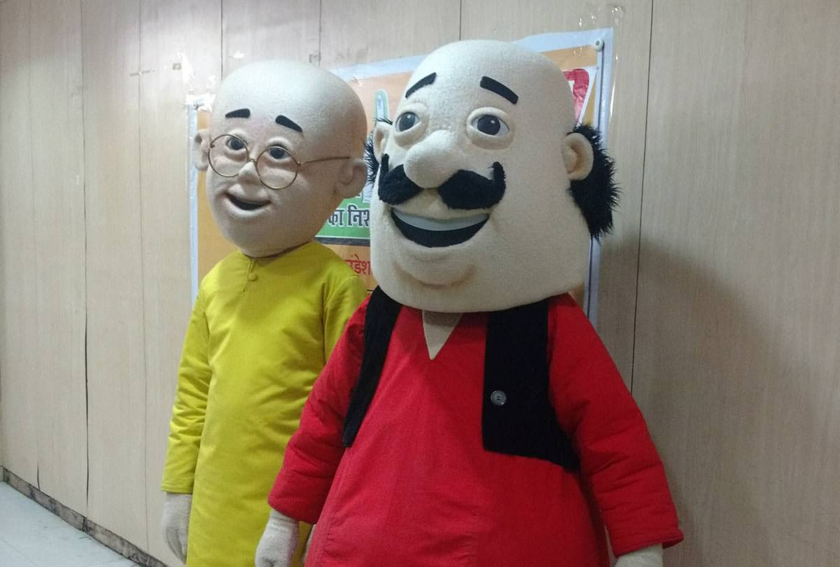 Photos:मोटू-पतलू ने बताया #beingrepublic होने का सही मतलब - Motu-patlu ...