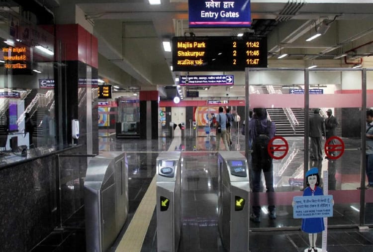 Pics,know All About Pink Line Of Delhi Metro To Start Between Majlis ...