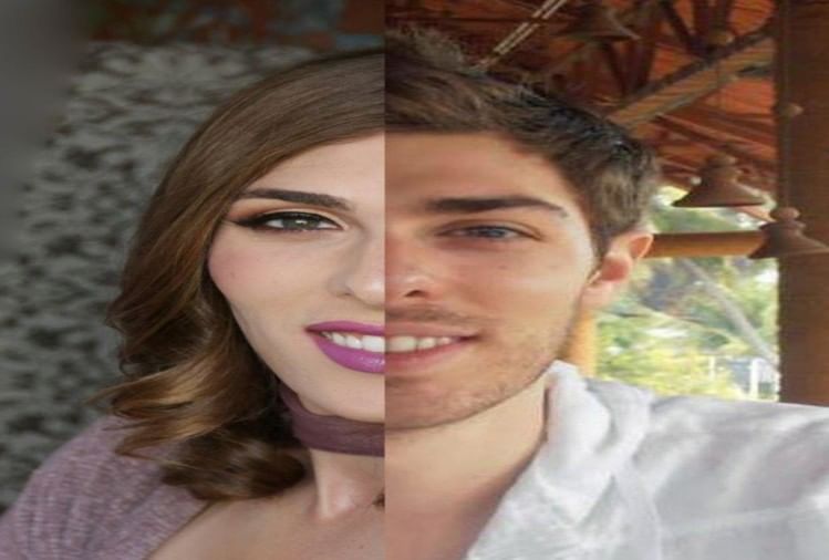 A Model Who Is Living As Half Girl And Half Boy - Amar Ujala Hindi News ...