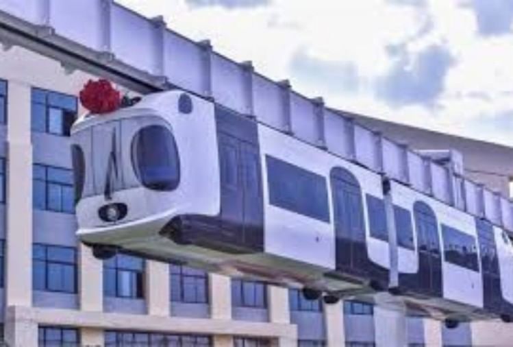 China Launched First Autonomous Sky Train In The World - Amar Ujala ...