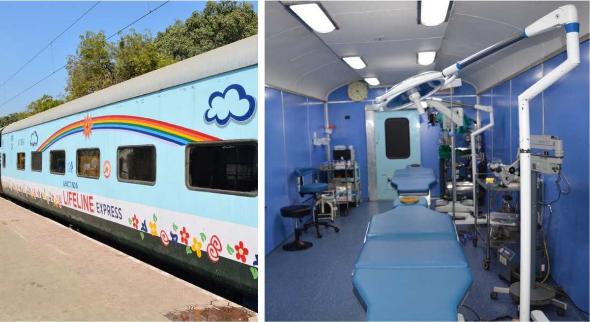 Life Line Express Train Equipped With Operation Theater Provides Free ...