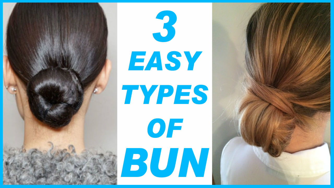 3 Easy Types Of Bun - Amar Ujala Hindi News Live - Mission Girl:bun के ...