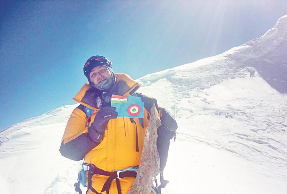 Rajika Sharma Climbed Manaslu Peak The Eighth Highest Mountain In The ...