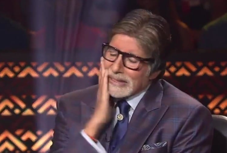 केबीसी 10:शो में अमिताभ बच्चन से हुई ये बड़ी गलती तो खुद को ही मारा ...