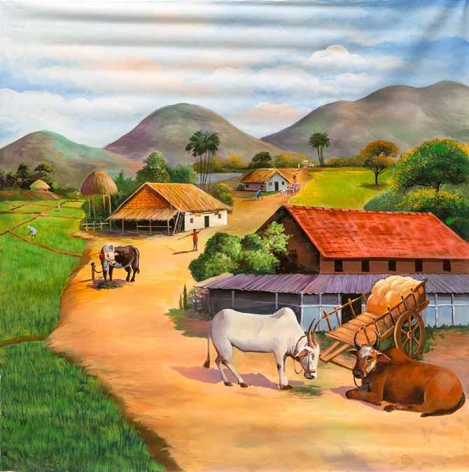 Rameshwar Kamboj Himanshu Famous Haiku Poem In Hindi Vyakul Gaon - Amar ...