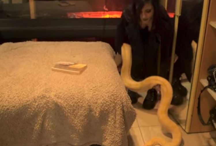 बड़ी हैरतअंगेज है इस खूबसूरत लड़की की कहानी, इस खूंखार जीव के साथ ...