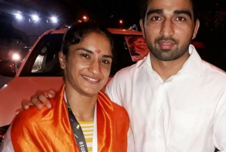 Chandigarh, International Wrestler Vinesh Phogat Wedding, Groom Somveer ...