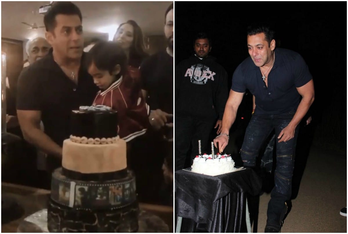 Happy Birthday Salman Khan Sultan Cuts Cake With Aahil And Bollywood Celebs - Entertainment News ...