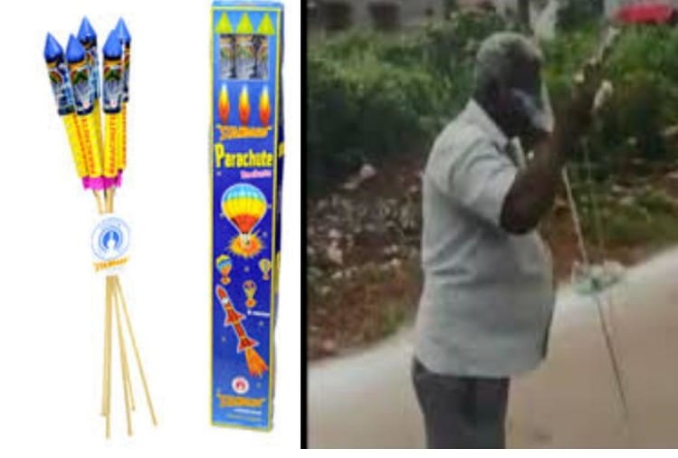 Viral Video Watch Rocket Launcher Man Who Fires Rocket Crackers Using ...