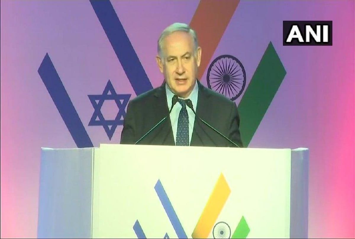Pm Of Israel Benjamin Netanyahu Says My Dear Friend, Pm Modi We Stand ...