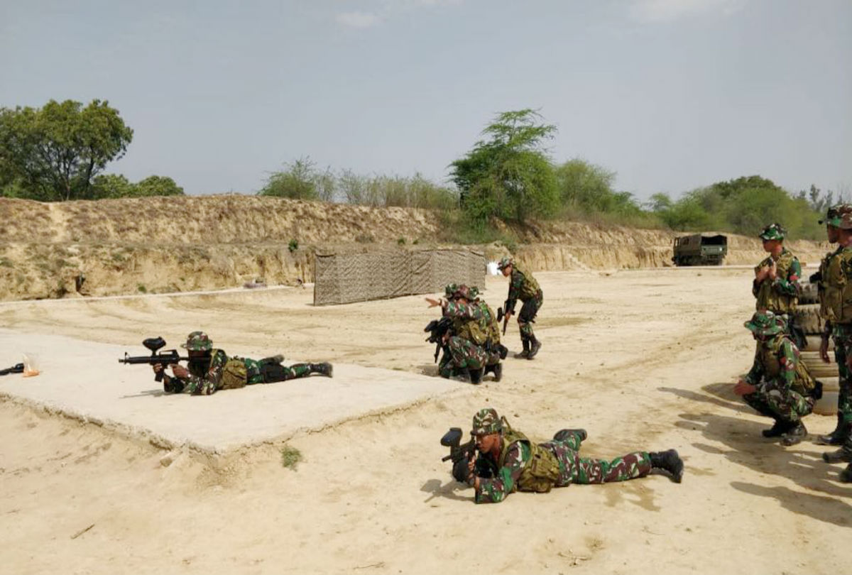 India Indonesia Army Garud Shakti Joint Exercises In Agra - Amar Ujala ...