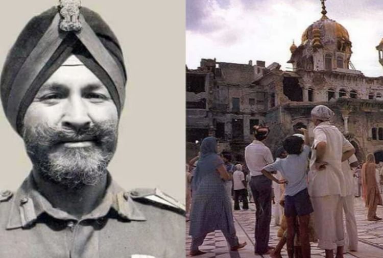 General Subeg Singh Was With Jarnail Singh Bhindrawala In Opration Blue ...