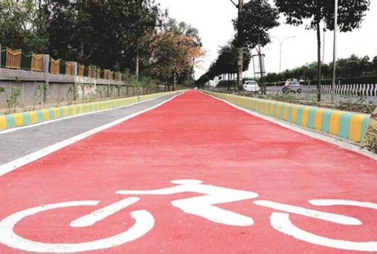Many Cycle Tracks In Chandigarh Are In Bad Condition - Amar Ujala Hindi ...