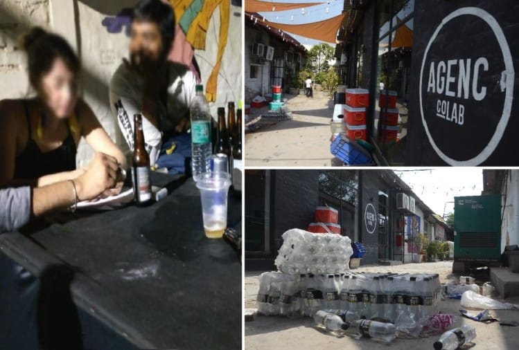 Delhi Rave Party Many Girls Were Half Naked In Party When Police Reach ...