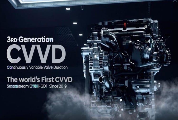 Hyundai Unveils World’s First Cvvd Engine Technology With Improved ...