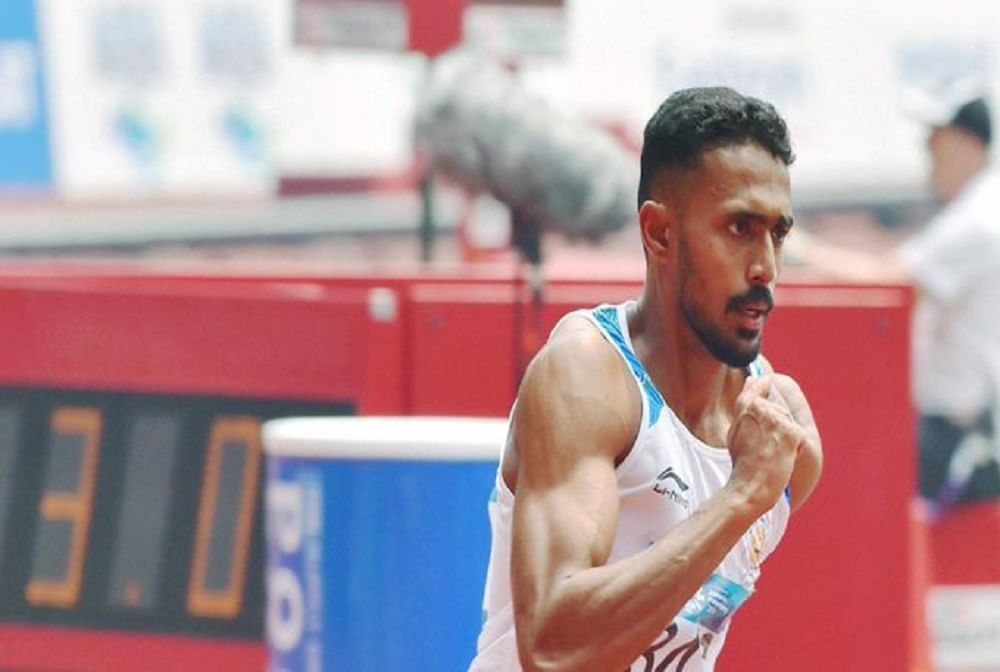 अनस ने लगाई गोल्डन दौड़, राष्ट्रीय रिकॉर्ड में सुधार के साथ जीता स्वर्ण पदक - Mohammad Anas ...