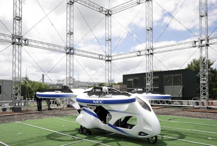 Japanese Electronics Maker Nec Corp On Monday Tested The Unmanned ...