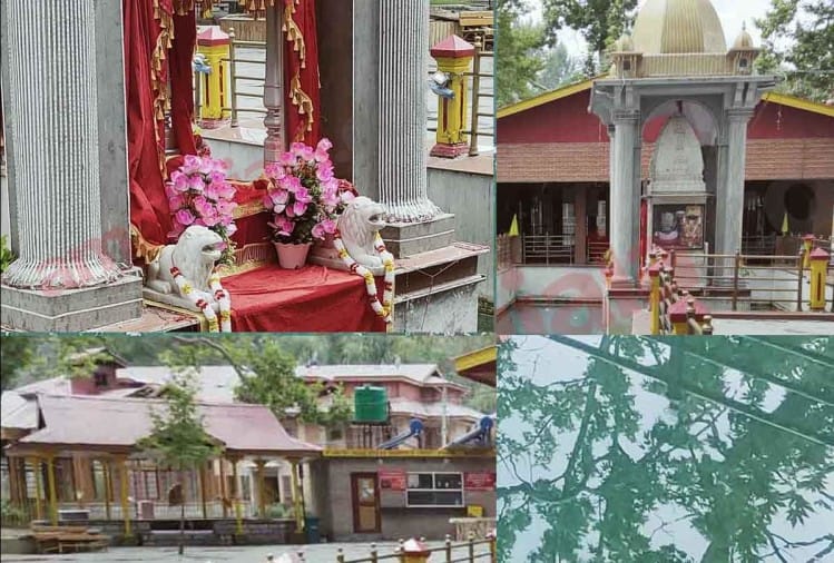 Kheer Bhawani Mata Temple In Kashmir Tulmul Ravans Kuldevi From Lanka ...