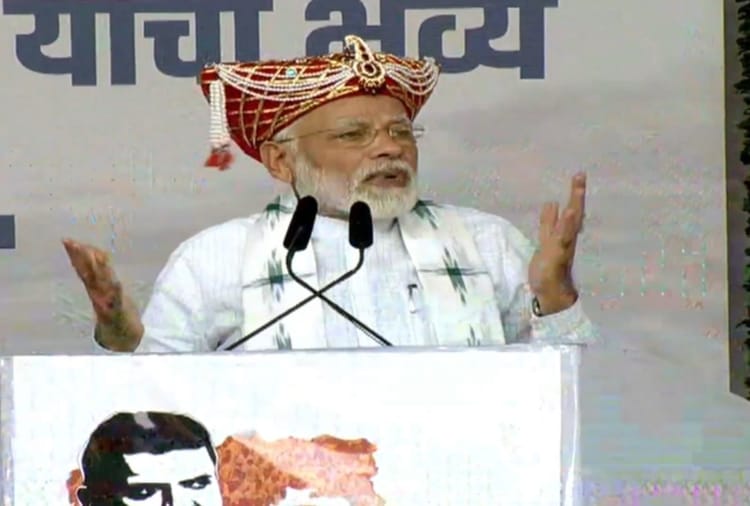 हमें कश्मीर में फिर से नया स्वर्ग बनाना है :महाराष्ट्र में बोले ...