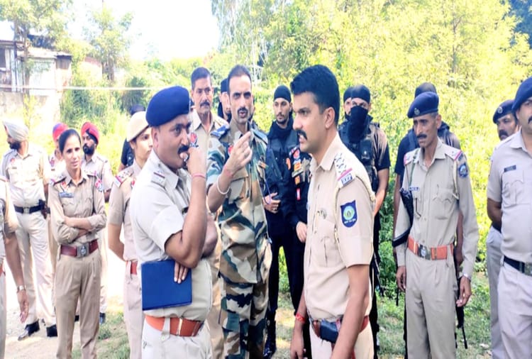 Commandos Of Himachal And Punjab Conduct Search Operation In Forests Of ...