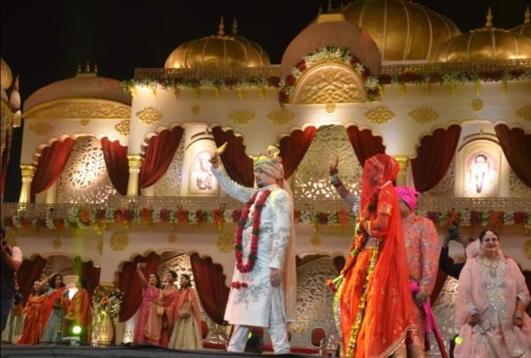 शाही शादी:एक दूजे के हुए सुयश और रीवा की राजकुमारी मोहिना, तस्वीरों में ...