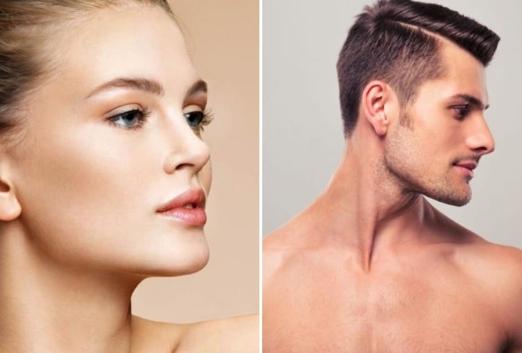 How To Improve Jawline On Face Male And Female - Amar Ujala Hindi News ...