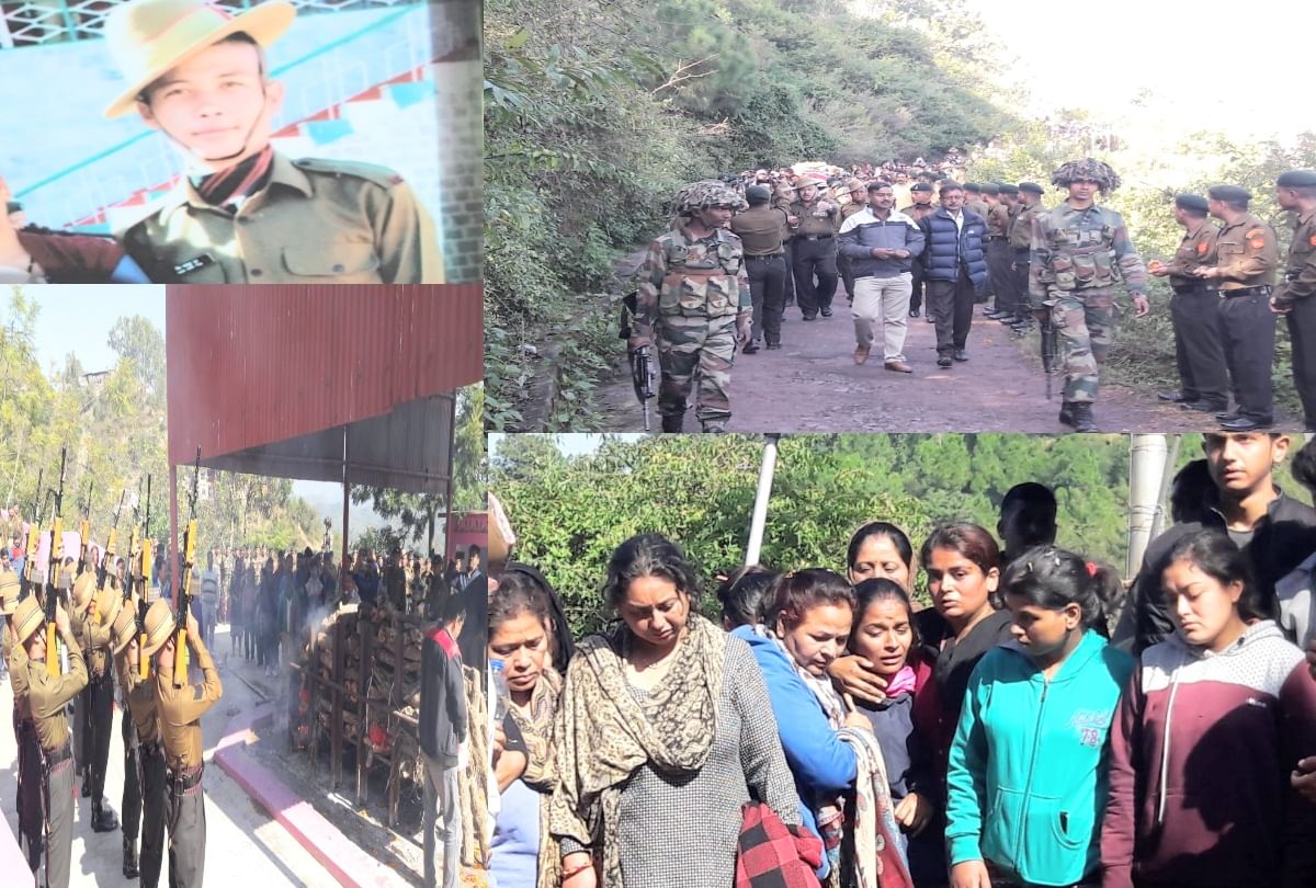 Hundreds Of People Gathered At Funeral Of Martyred Soldiers In Subathu ...