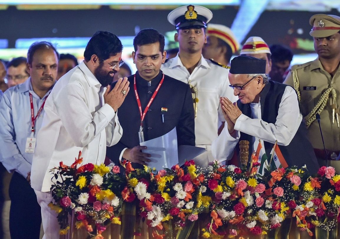 Maharashtra Swering In : Profile Of Nitin Raut, Eknath Shinde, Subhash ...